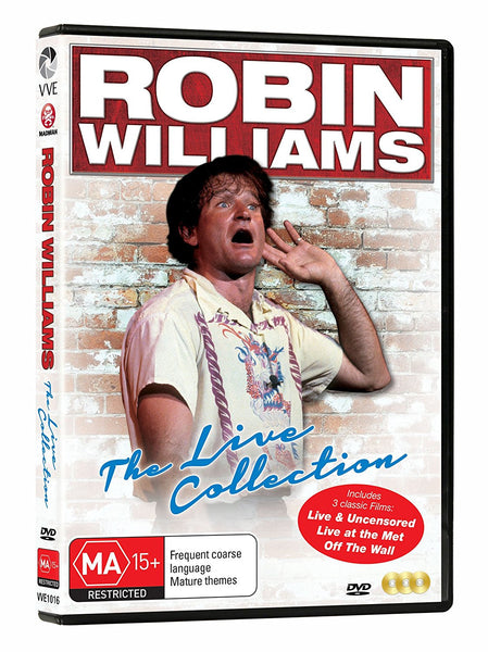 Robin Williams Stand Up Live Collection - DVD – SharkTank Media